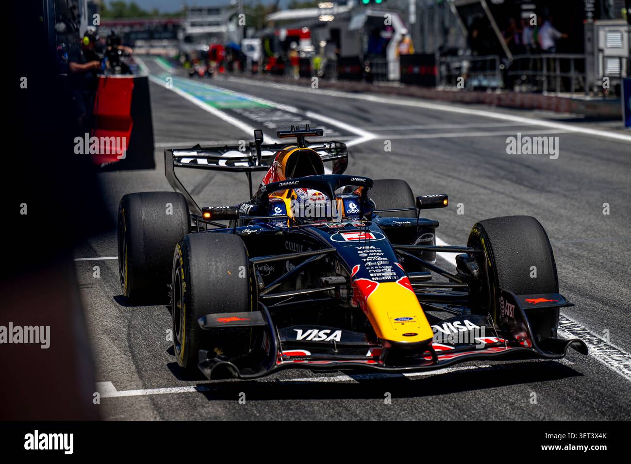 Montmelo, Spain, 12 Jun 2026, Max Verstappen, from Netherlands competes ...