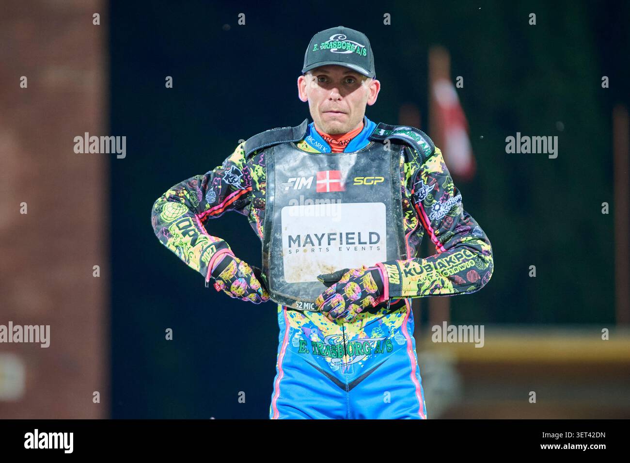 Michael Jepsen Jensen of Denmark #52 on the podium during the 2026 ...