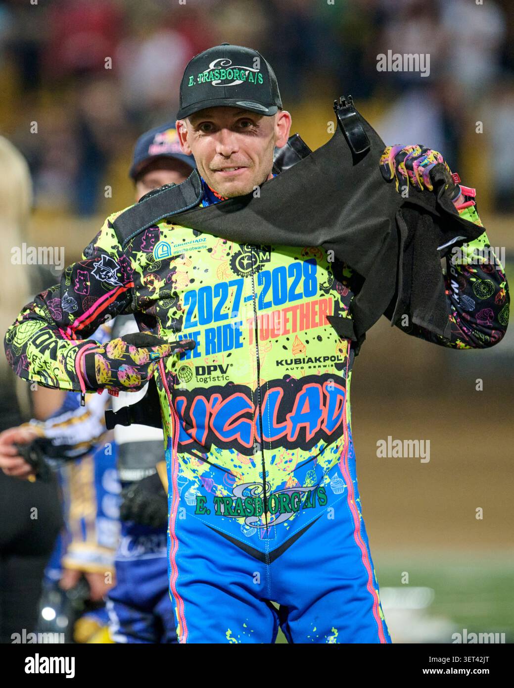 Michael Jepsen Jensen of Denmark #52 during the 2026 DEWALT FIM ...