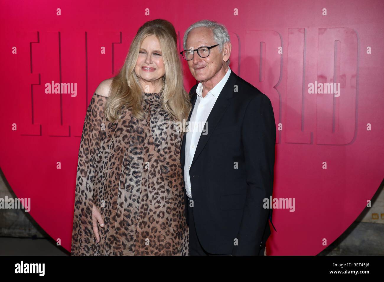 Jennifer Coolidge, left, and Victor Garber participate in the Prime ...
