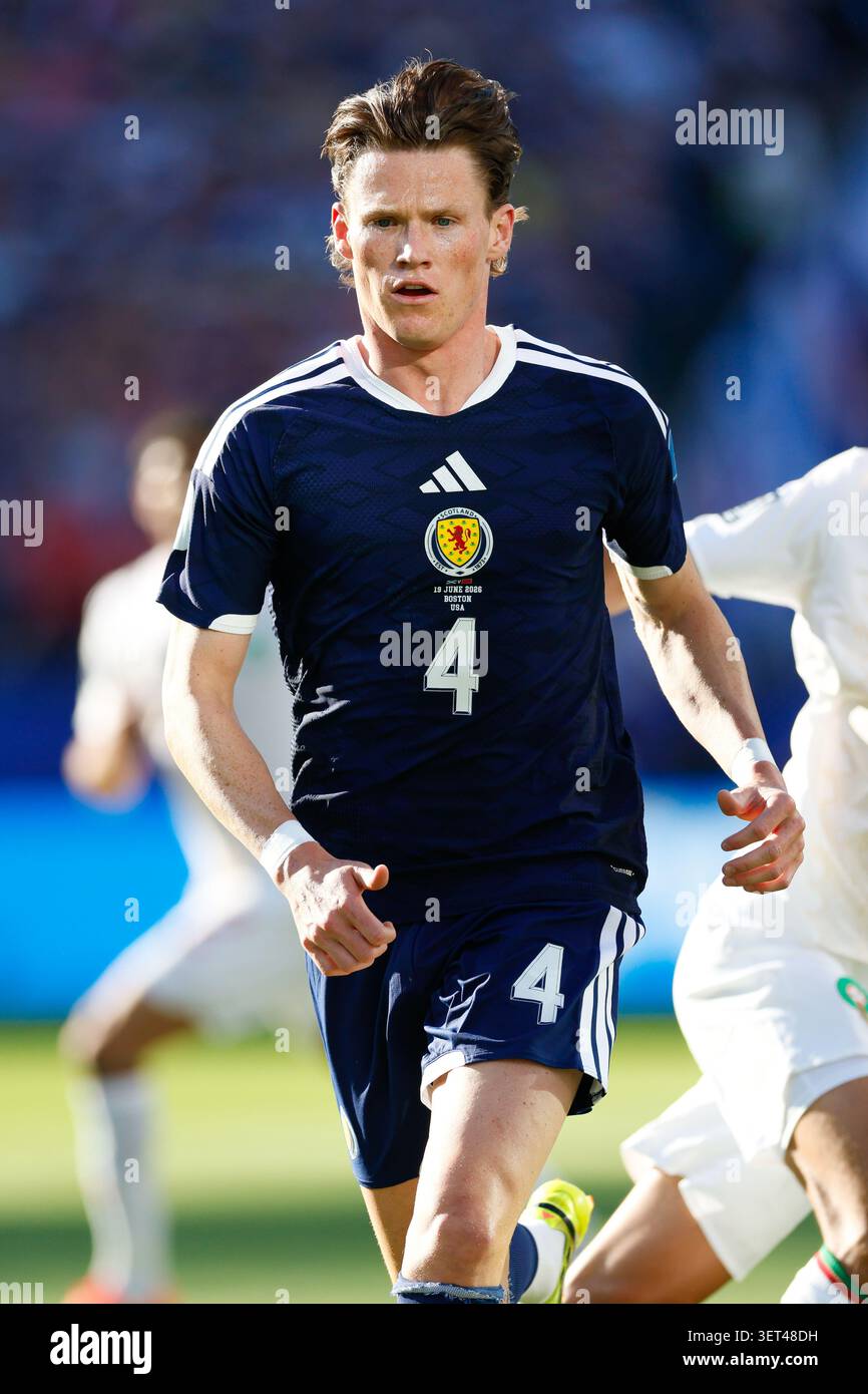 June 19, 2026; Foxborough, Massachusetts, USA; Scotland midfielder ...