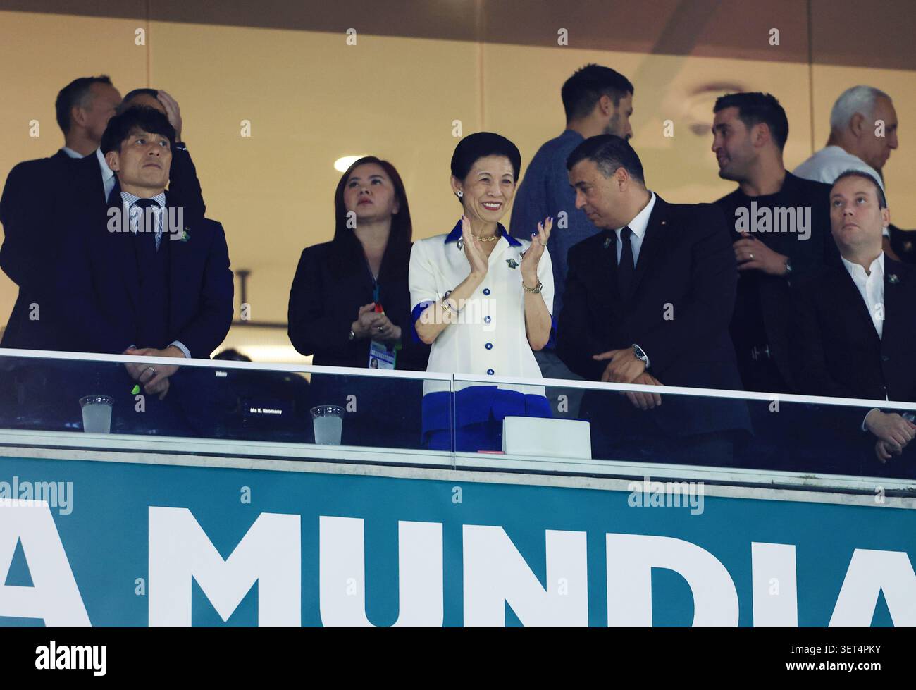 Hisako, Japanese Princess Takamado, watches 2026 FIFA World Cup group F ...