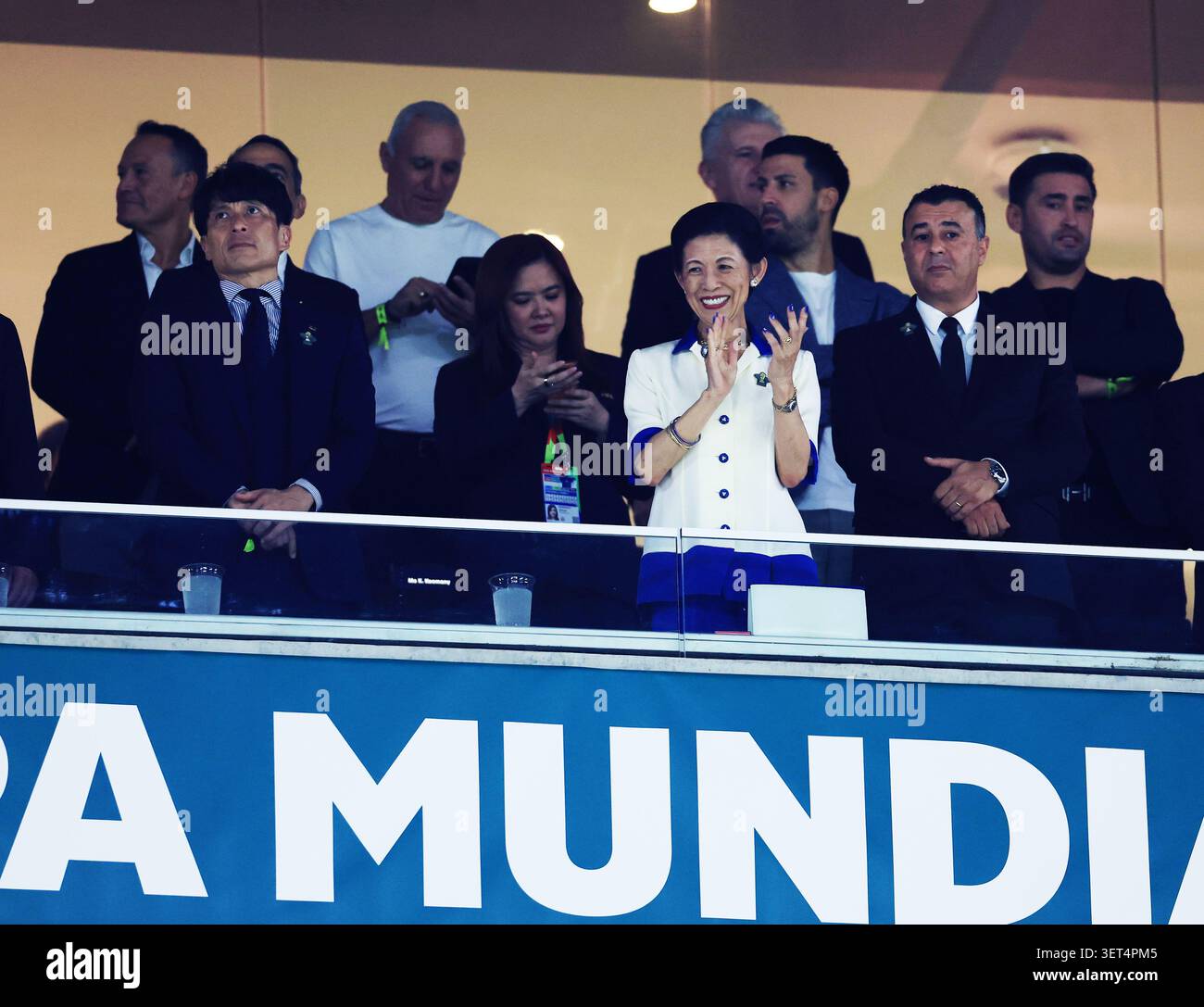 Hisako, Japanese Princess Takamado, watches 2026 FIFA World Cup group F ...