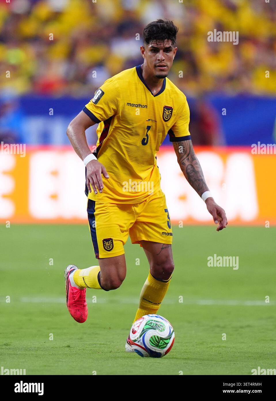 Ecuador's Piero Hincapie during the FIFA World Cup Group E match at ...