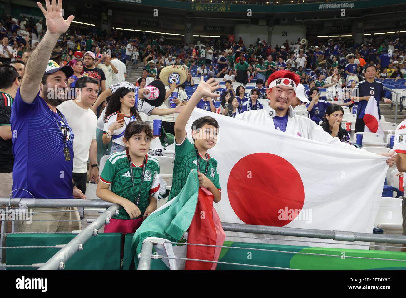 Lots of spectators gather to watch 2026 FIFA World Cup group F match ...