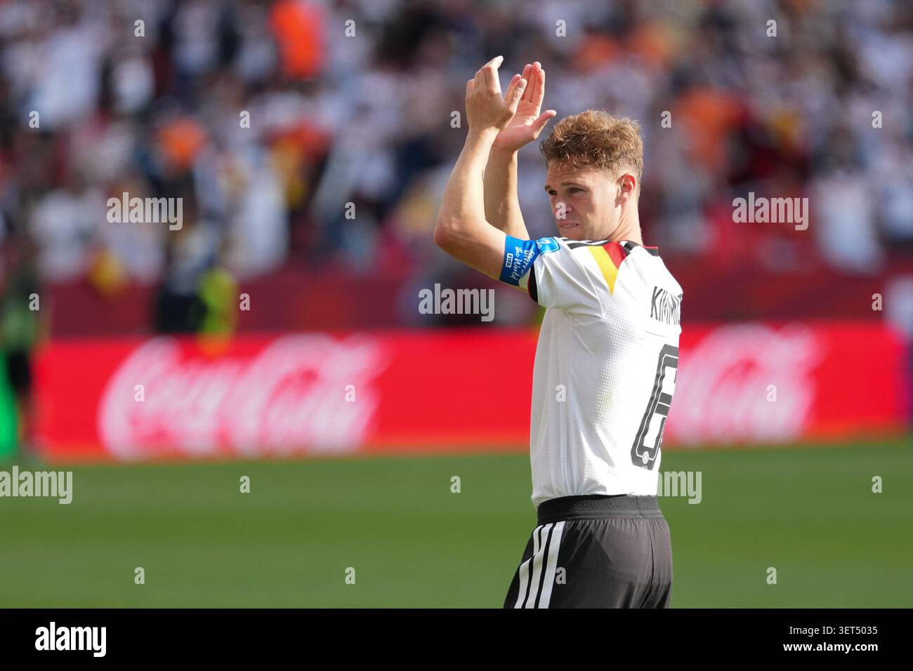 Joshua Kimmich #06 of Germany greeting the fans after the 2026 FIFA ...