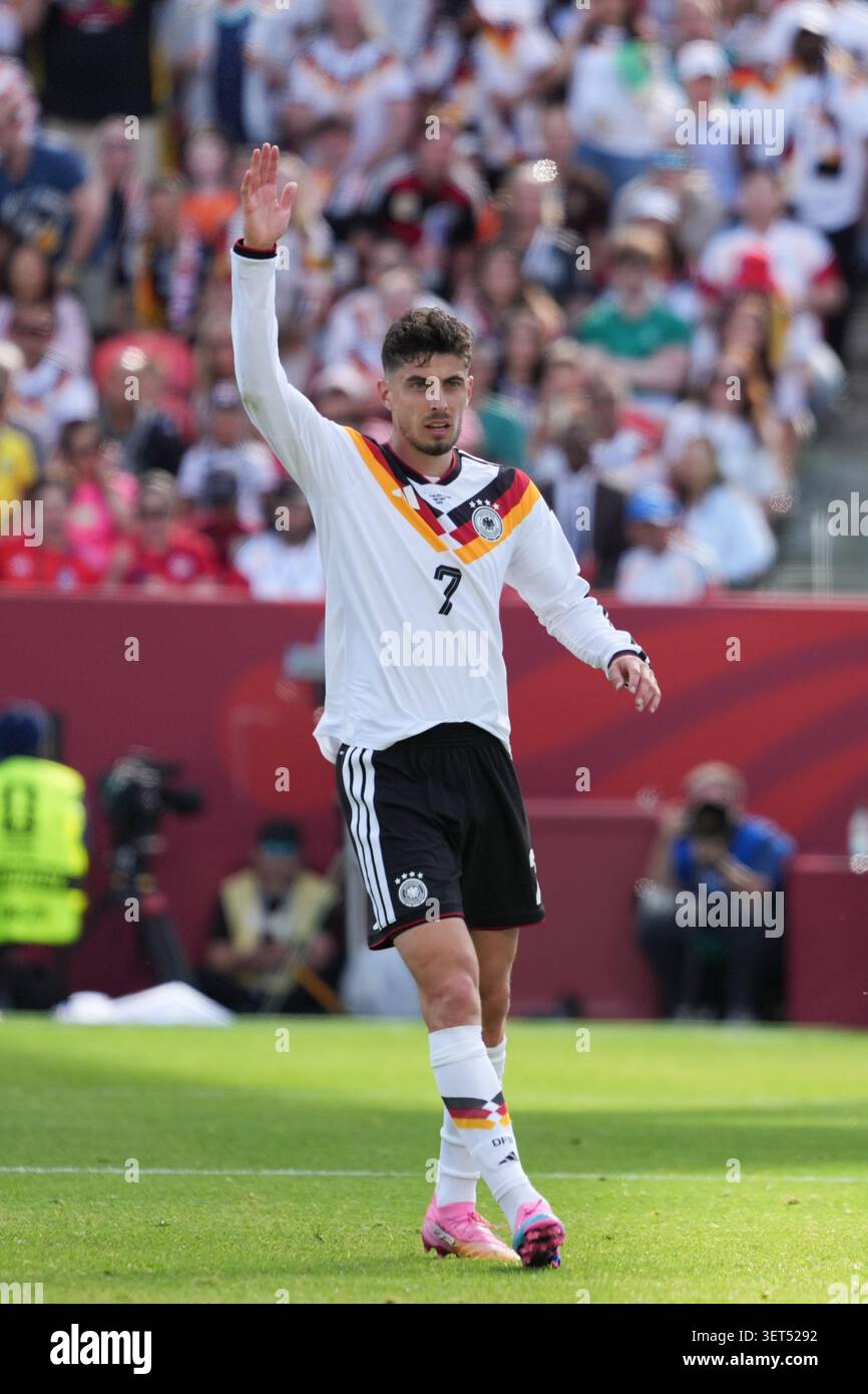 Kai Havertz #07 of Germany during the 2026 FIFA World Cup Group E match ...