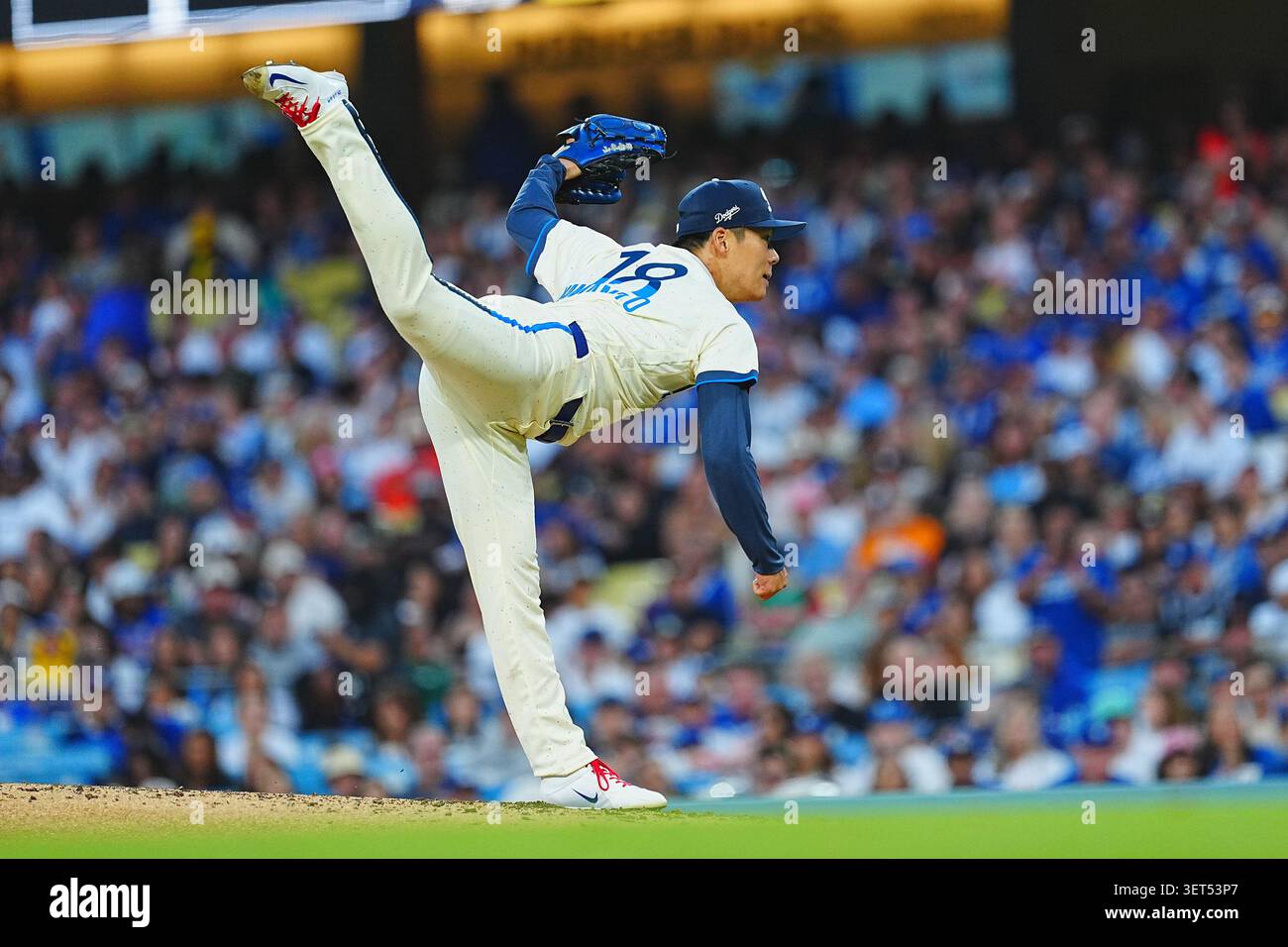 Yoshinobu Yamamoto, (Dodgers) June. 20, 2026 - Baseball : MLB Regular ...