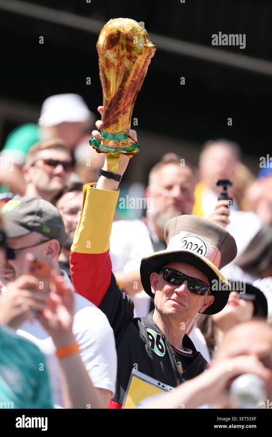 German Fan during the 2026 FIFA World Cup Group E match between Germany ...