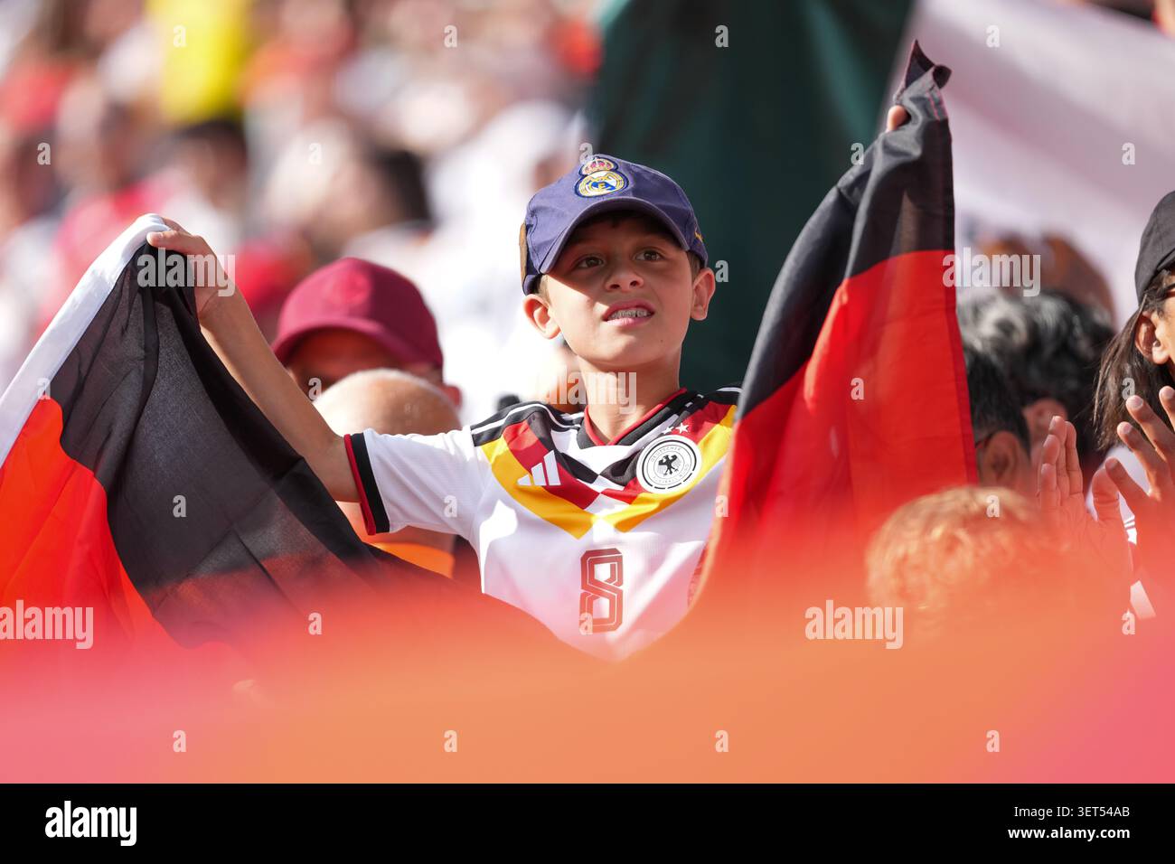 German fan during the 2026 FIFA World Cup Group E match between Germany ...