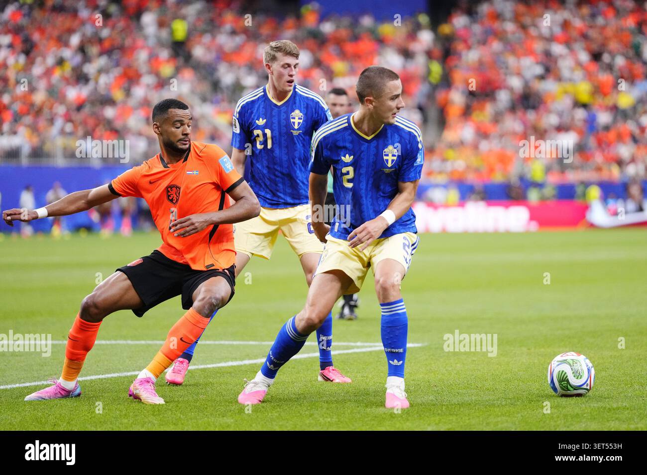 IPA85903557 - Gustaf Lagerbielke of Sweden and Cody Gakpo of ...