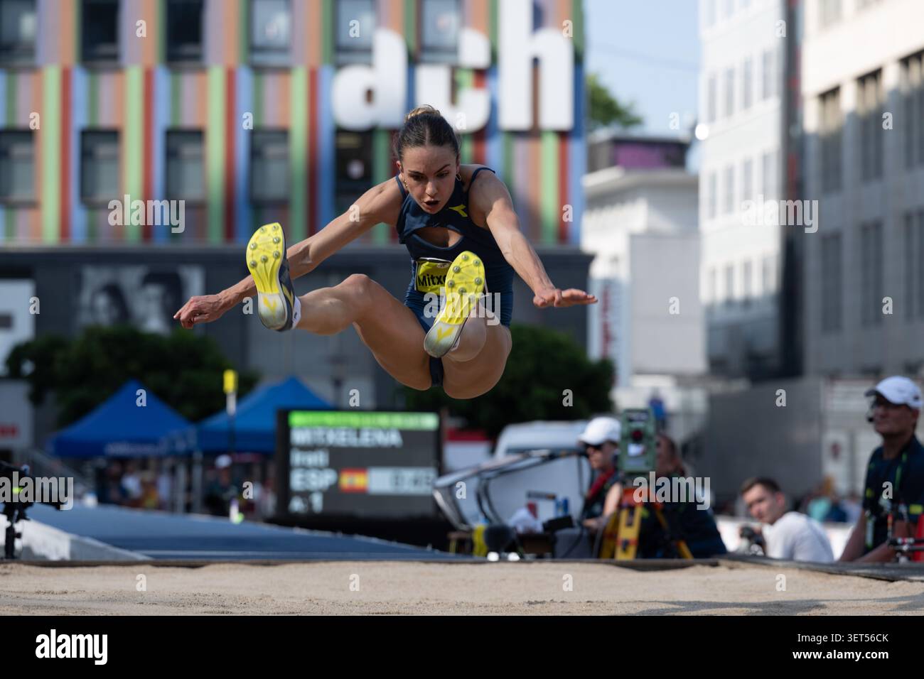 ESSEN, GERMANY - JUNE 20: Mitxelena Irati (Spain, ESP - Long Jump ...