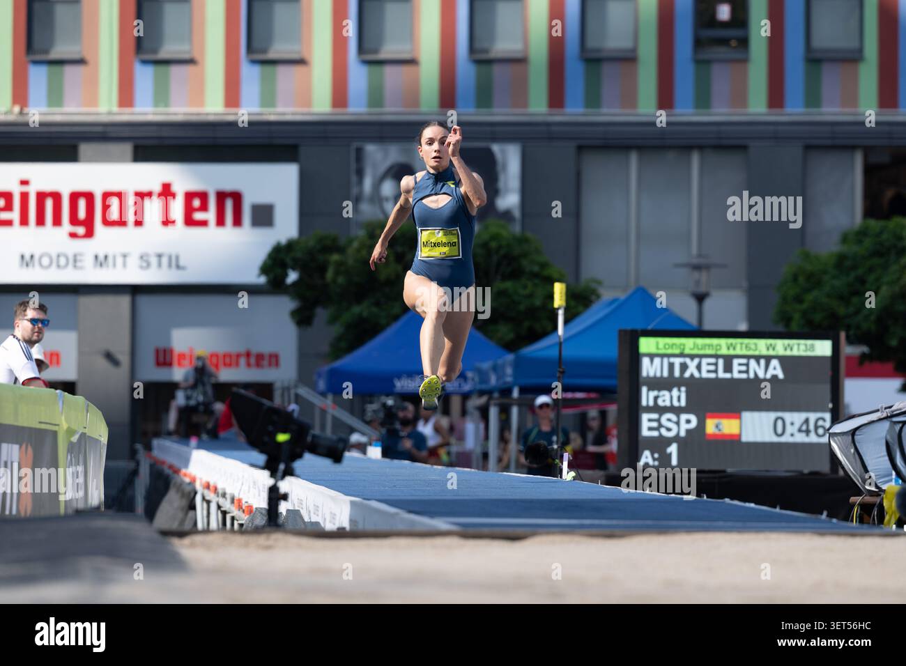 ESSEN, GERMANY - JUNE 20: Mitxelena Irati (Spain, ESP - Long Jump ...