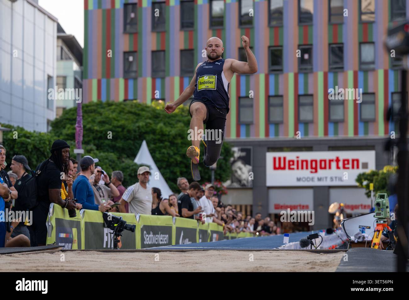 ESSEN, GERMANY - JUNE 20: Bodelier Noah (Cologne Athletics, GER - Long ...
