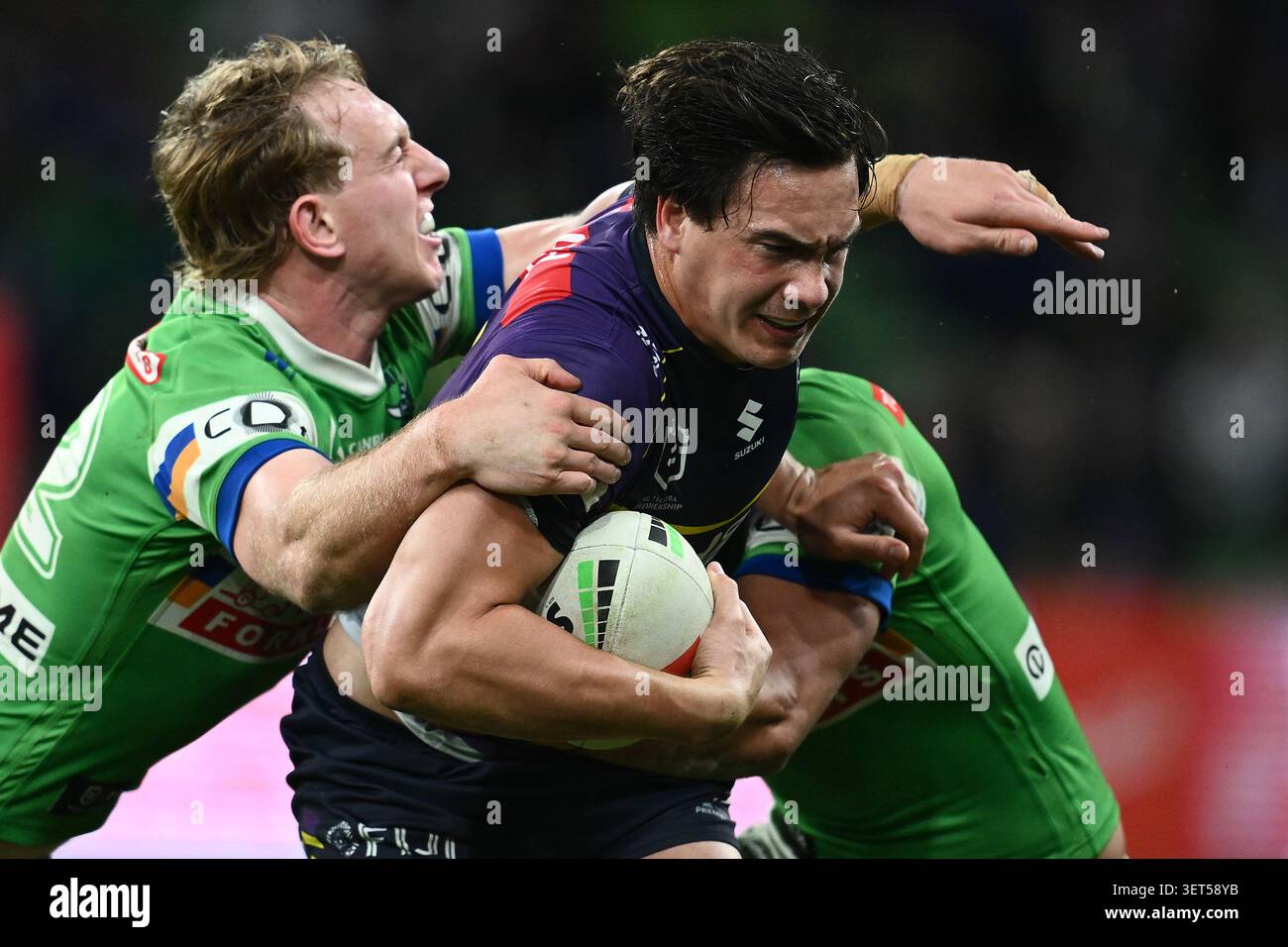 Jack Howarth of the Storm during the NRL Round 16 match between the ...
