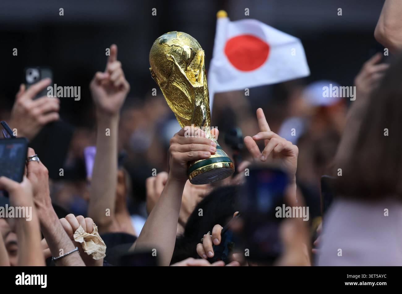 Japanese supporters and young people get loud to celebrate Japan's ...