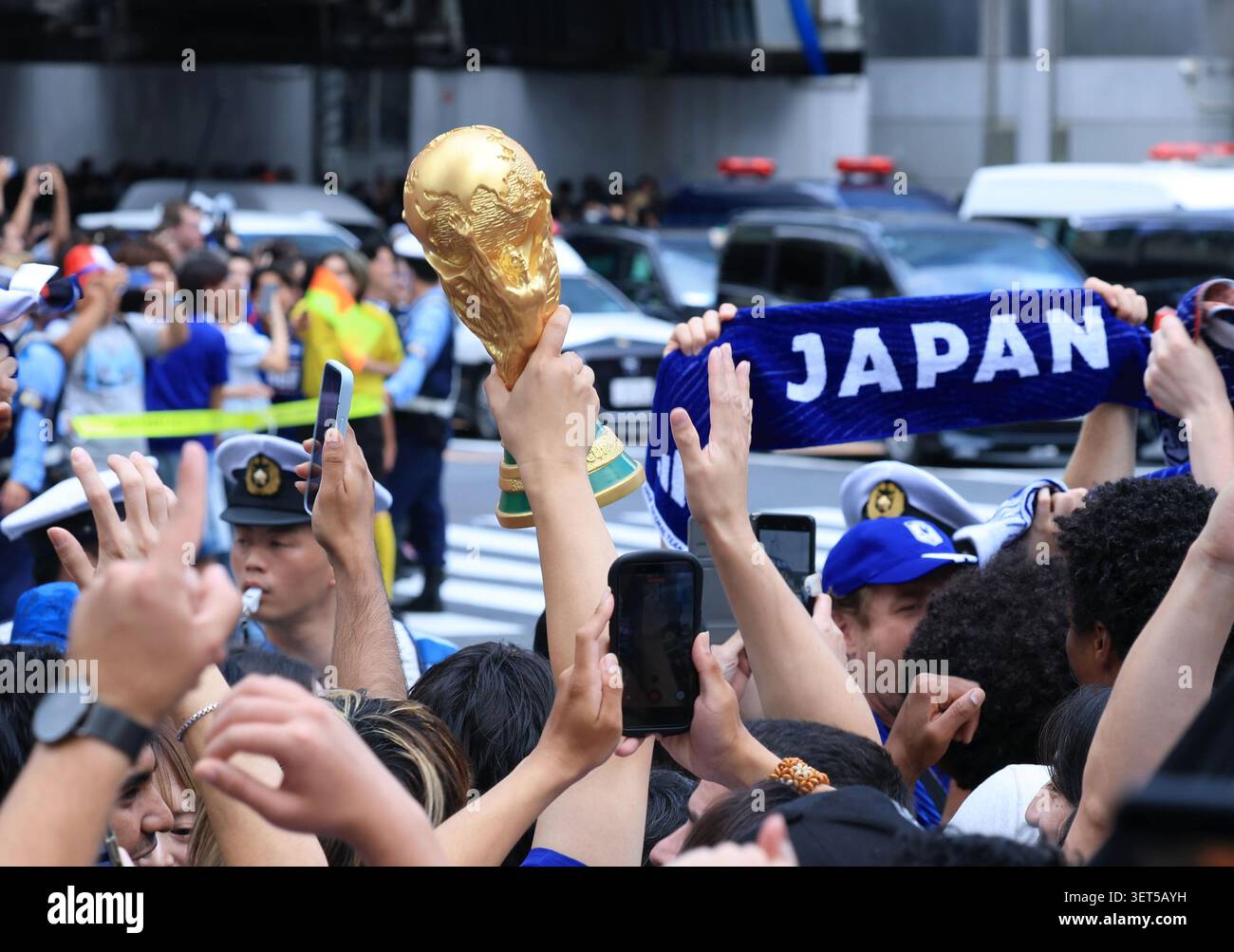 Japanese supporters and young people get loud to celebrate Japan's ...
