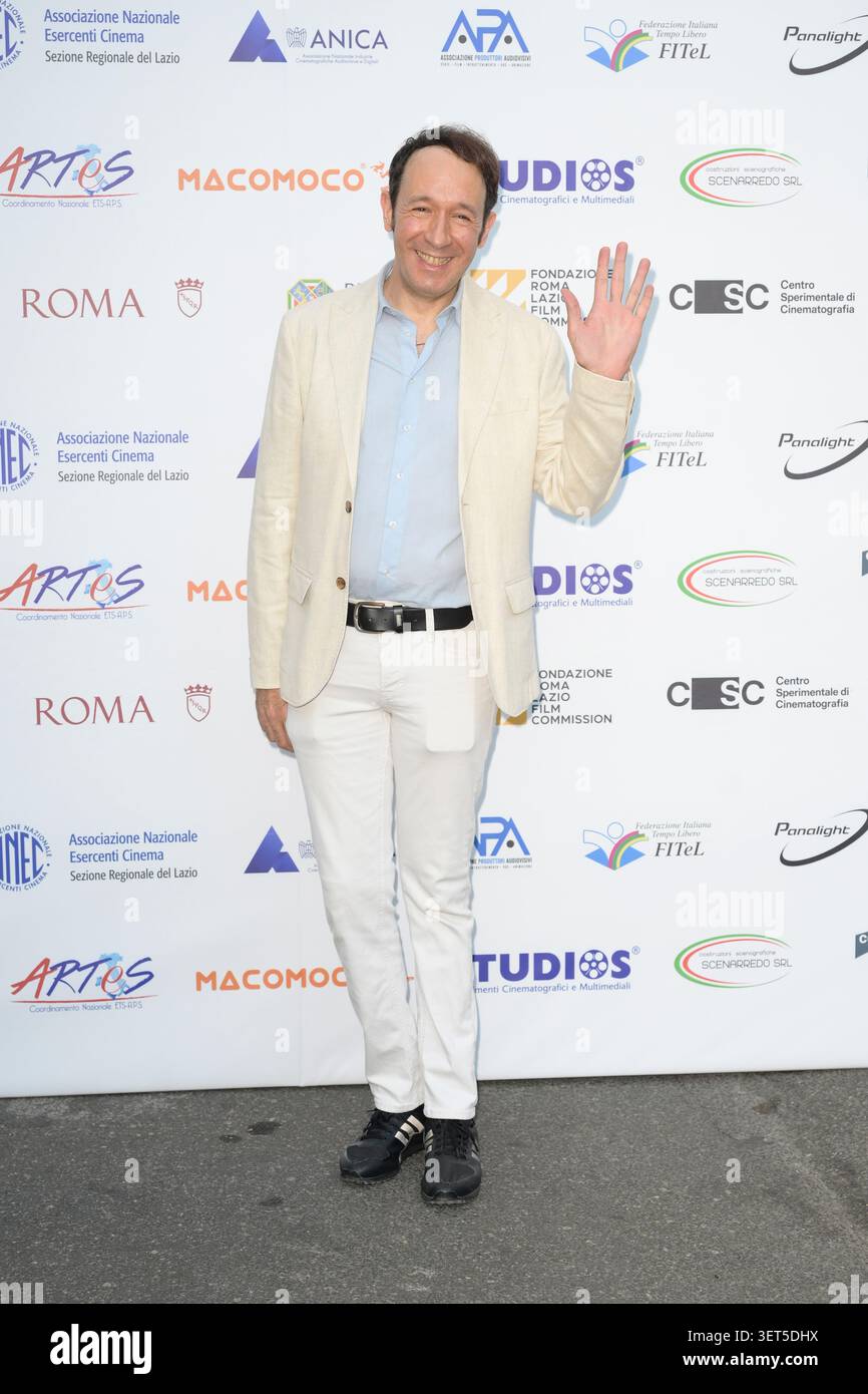 Pietro Romano attends the photocall of La pellicola d'oro 2026 at Via ...