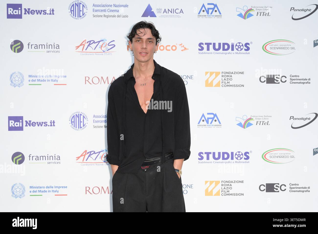 Manuele Porzio attends the photocall of La pellicola d'oro 2026 at Via ...