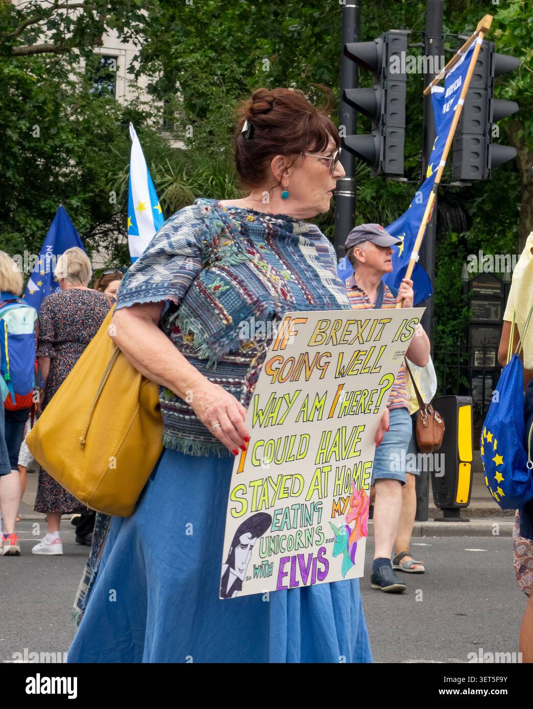 London UK, 20h June 2026. National Rejoin March on10th anniversary of ...