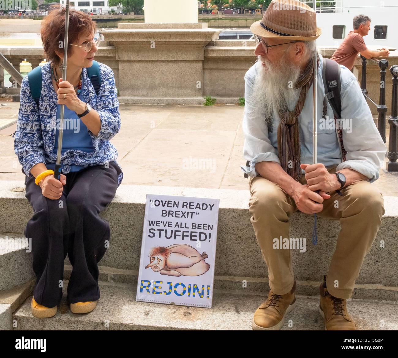 London UK, 20h June 2026. National Rejoin March on10th anniversary of ...