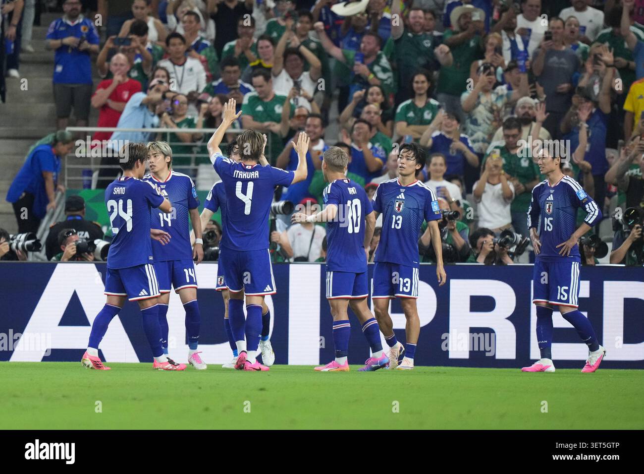 Keito NAKAMURAof Japan and team during the FIFA World Cup 2026, Group F ...
