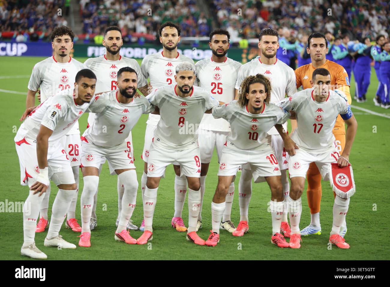Montassar TALBI;Ali ABDI and team during the FIFA World Cup 2026, Group ...