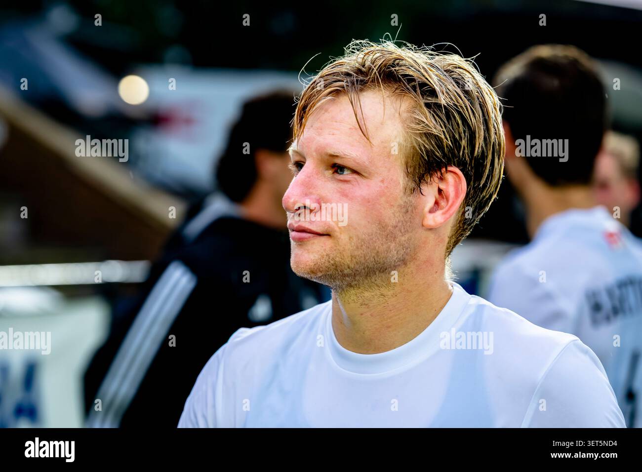 ROTTERDAM - Germany player Linus Mueller during the FIH Pro League ...