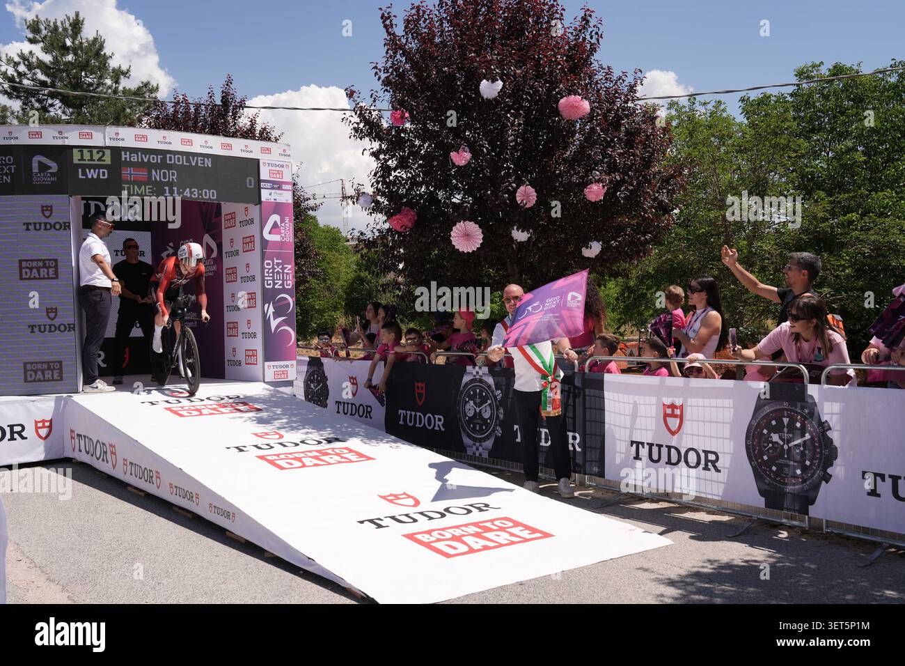 Firts riderr Norway's Halvor Dolven of Lotto - Groupe Wanty during ...