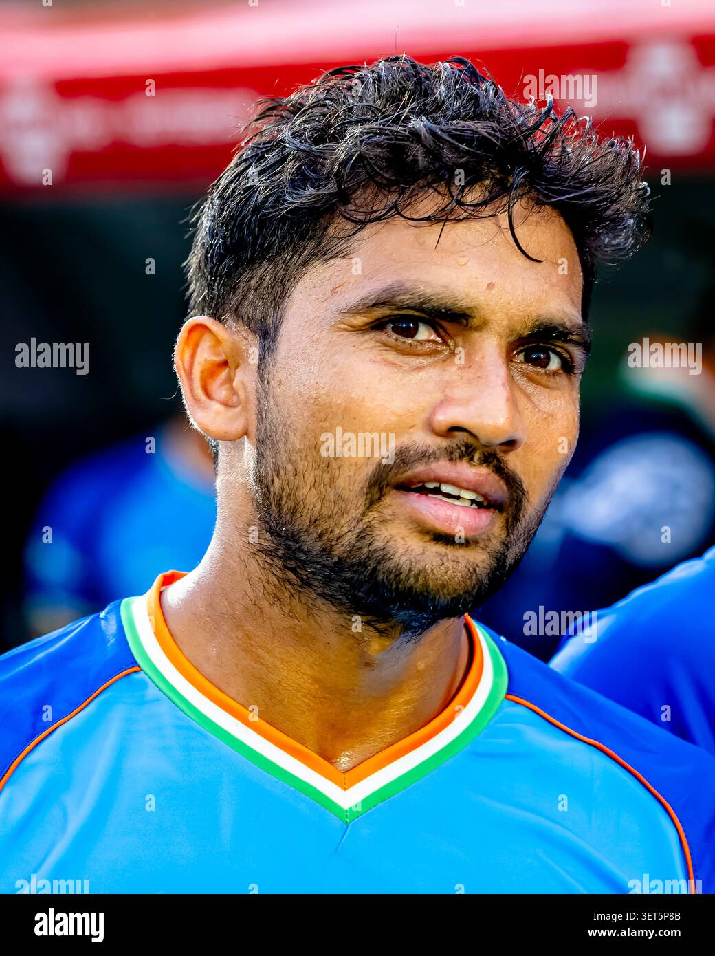 ROTTERDAM - India player Thounaojam Luwang during the FIH Pro League ...