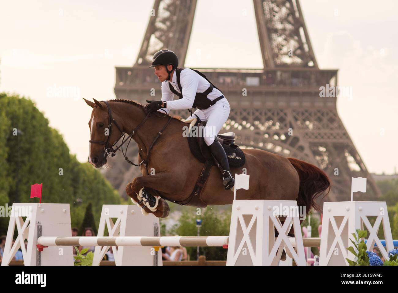 IPA85907331 - Henrik VON ECKERMANN (SWE) riding KING EDWARD during the ...