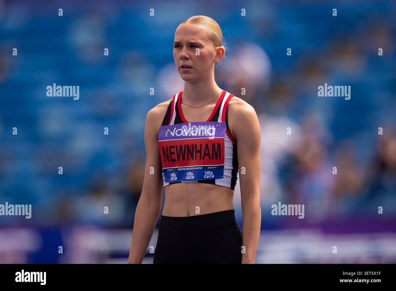 Headshot of Emily Newham ahead of the Womens 400m hurdles heats at the ...
