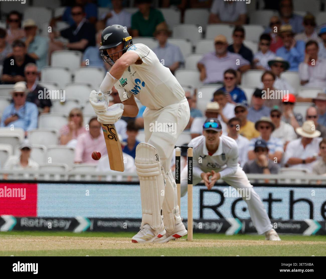 London, ENGLAND - Nathan Smith of New Zealand in action during 2nd ...