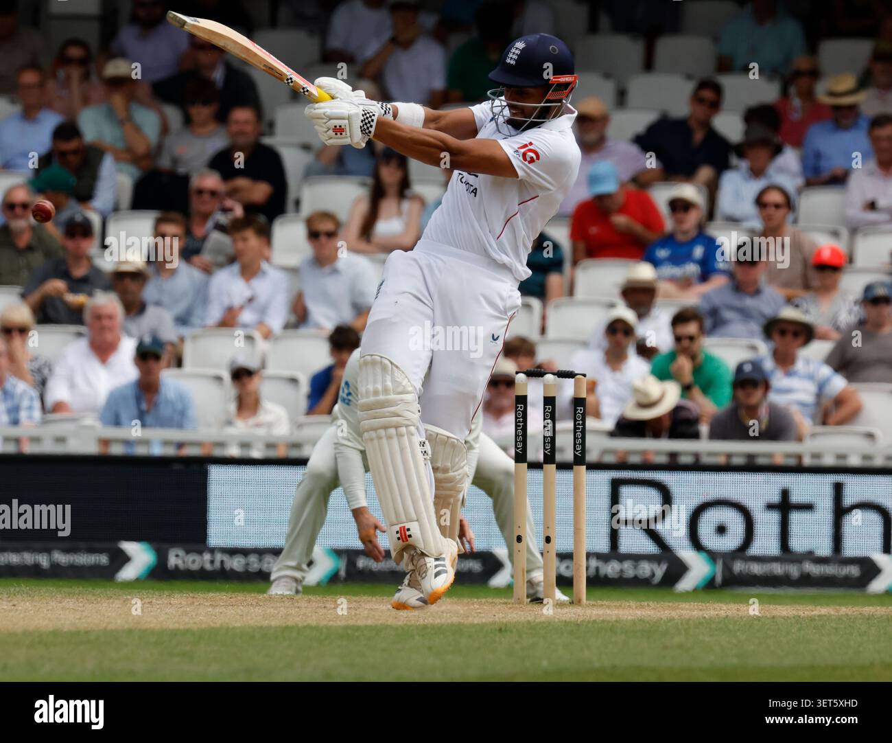 London, ENGLAND - England's Emilio Gay (Durham) in action during 2nd ...