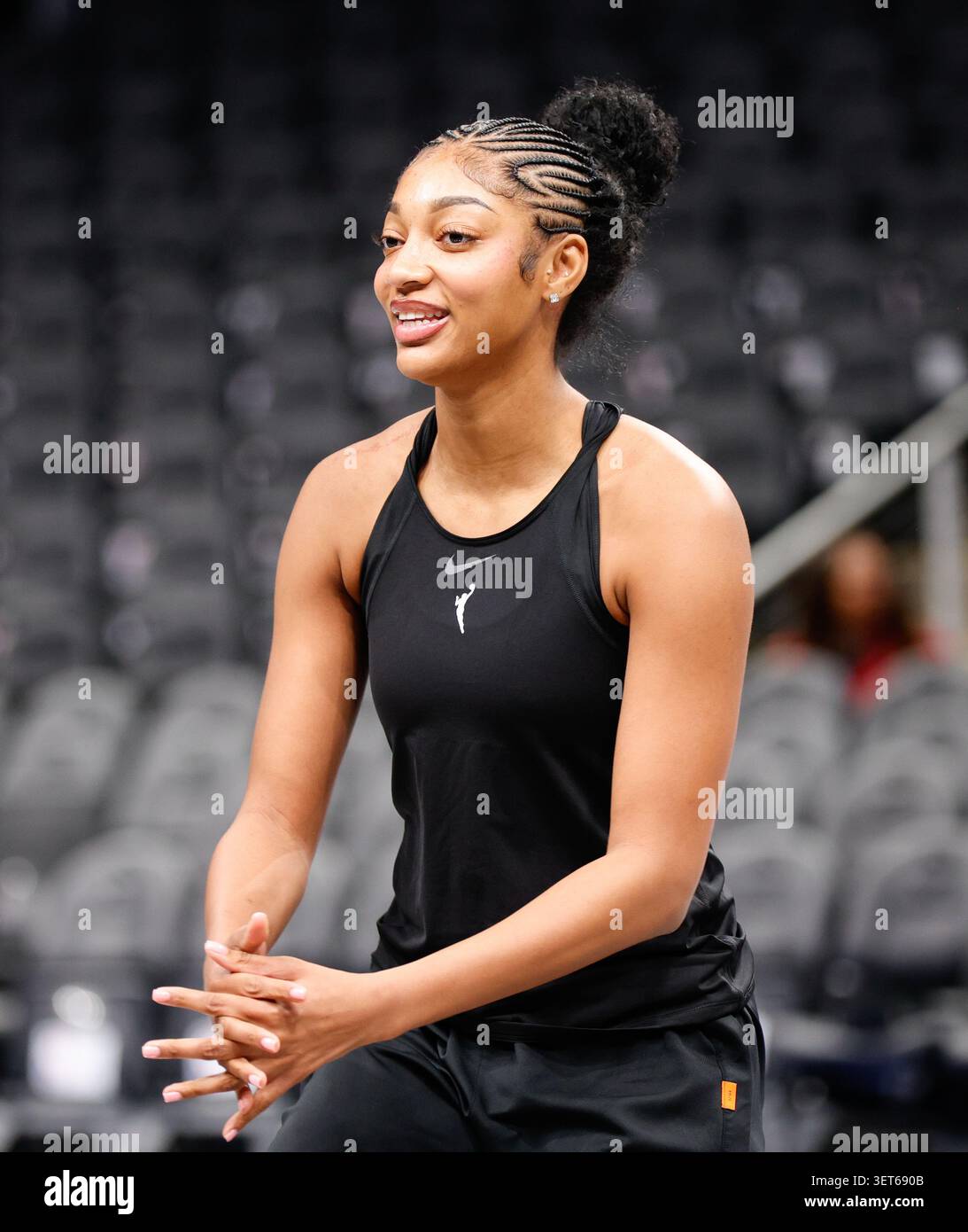 Indiana Fever take on Angel Reese #5 and the Atlanta Dream at State ...