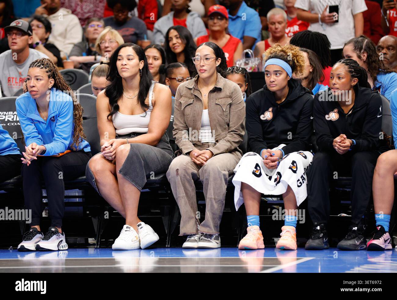 Indiana Fever take on the Atlanta Dream at State Farm Arena in Atlanta ...