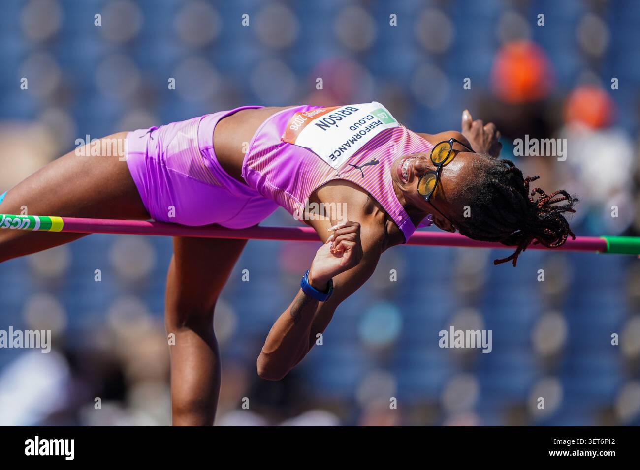 HENGELO, NETHERLANDS - JUNE 21: Dacsy Adelina Brison of Cuba during the ...