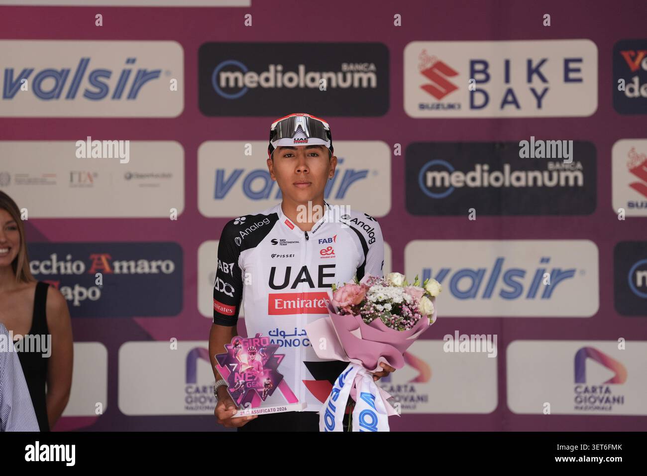 Ecuador's Pablo Mateo Ramirez Torres of UAE Team Emirates Gen-Z second ...