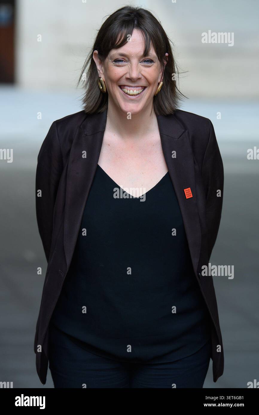 London, UK. 21 Jun 2026. Pictured: Labour MP Jess Phillips departs BBC ...