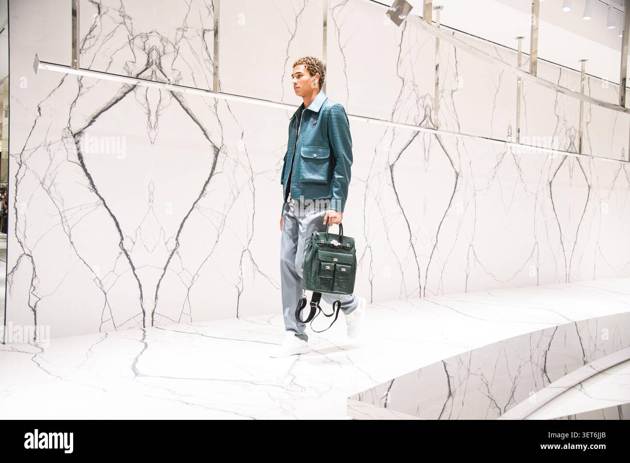 Juanel Hernandez Milan Fashion Week - Men S/S 2027 Philipp Plein ...