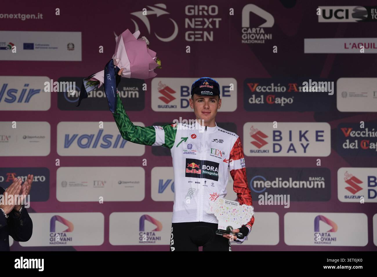 Italy's Lorenzo Mark Finn of Red Bull - Bora - Hansgrohe Rookies ...