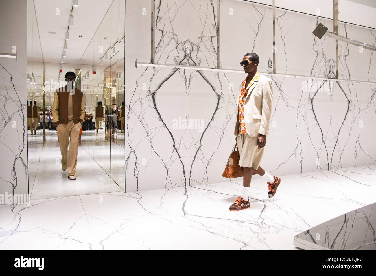 Sheik Umar Milan Fashion Week - Men S/S 2027 Philipp Plein fashion show ...