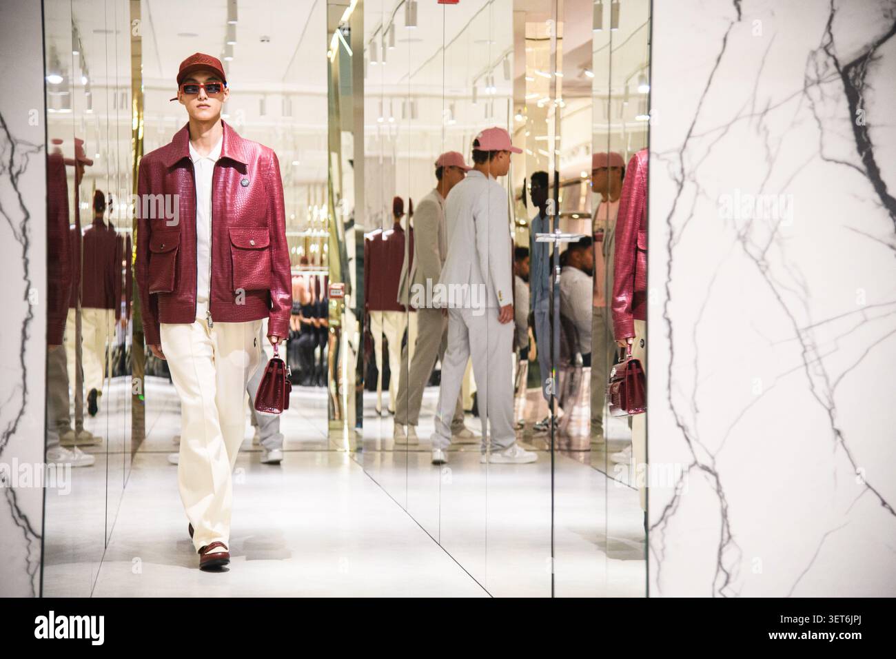 Siquan Wang Milan Fashion Week - Men S/S 2027 Philipp Plein fashion ...