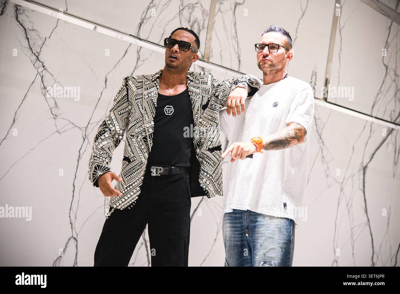 Mohamed Ramadan , Philipp Plein Milan Fashion Week - Men S/S 2027 ...