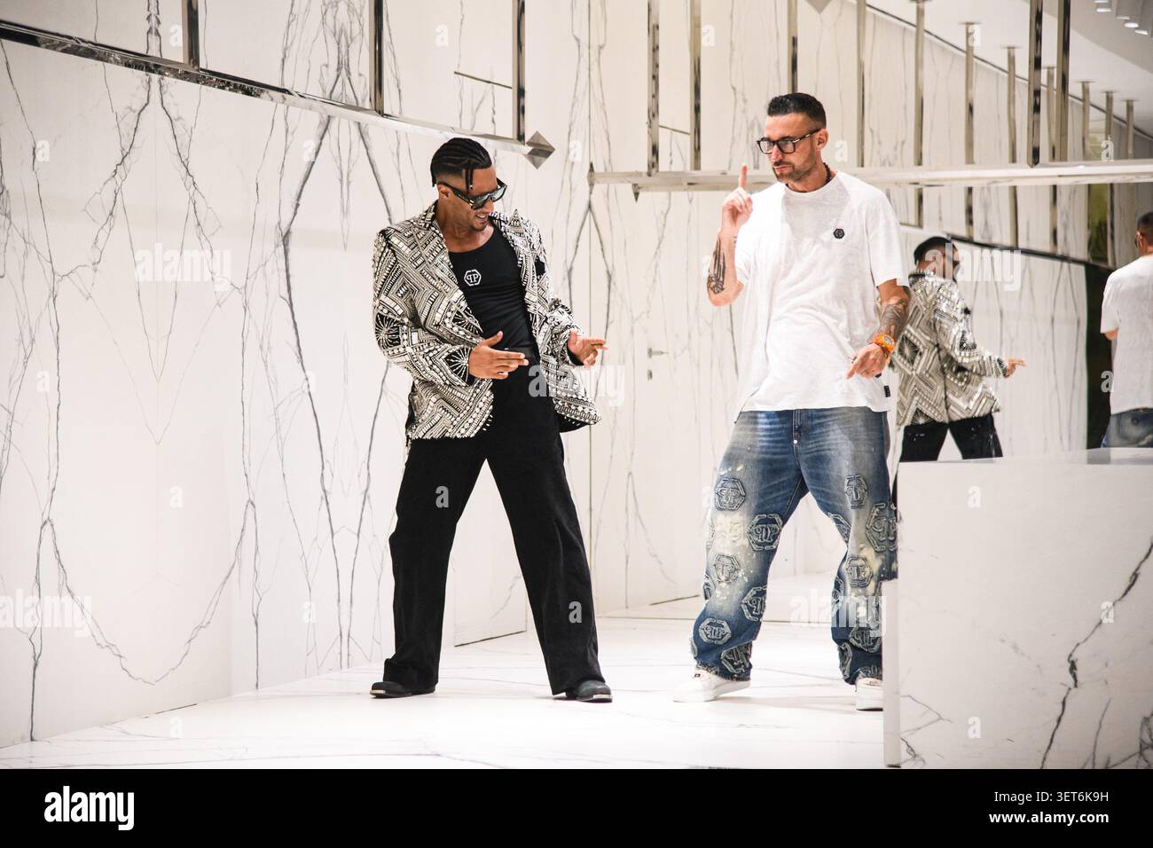 Mohamed Ramadan , Philipp Plein Milan Fashion Week - Men S/S 2027 ...
