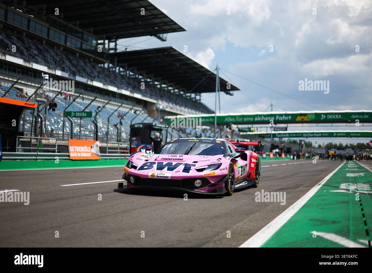 14 Matteo Cairoli (I/Emil Frey Racing), Ferrari 296 GT3 Evo, action ...