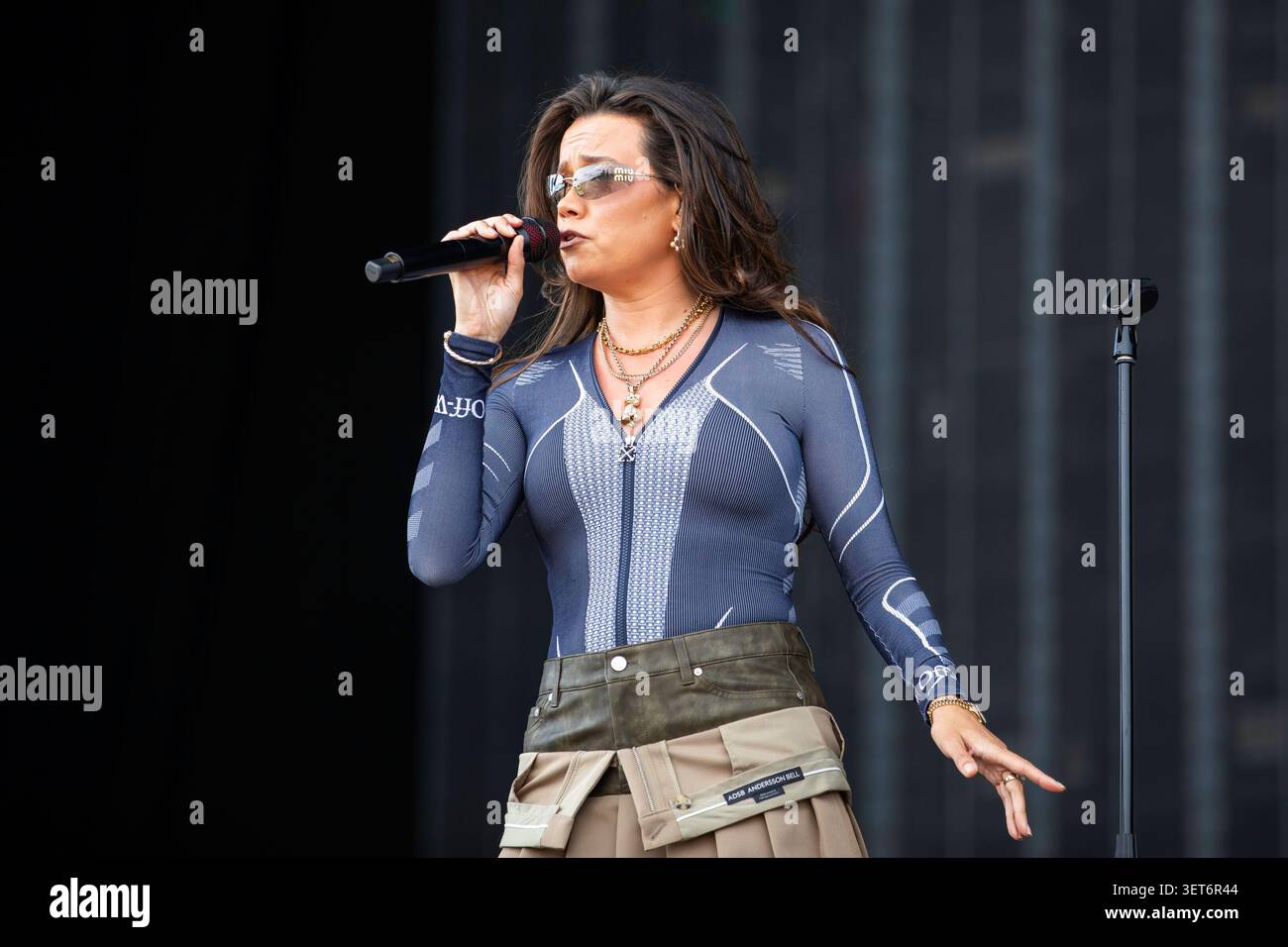 Manchester, England, 21st June, 2026. Clementine Douglas playing The ...