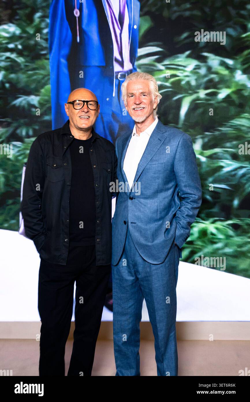 Giorgio Martelli , Matthew Modine Milan Fashion Week - Men S/S 2027 ...