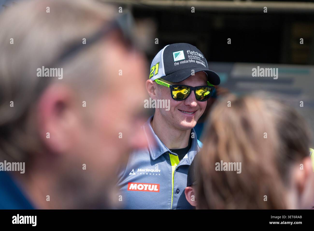 21 IDDON Christian (gbr), Sencat Racing Yamaha, portrait during Round 3 ...