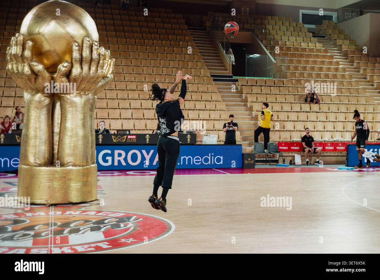 Monaco's guard #32 Matthew Strazel during the Betclic Elite, Final ...